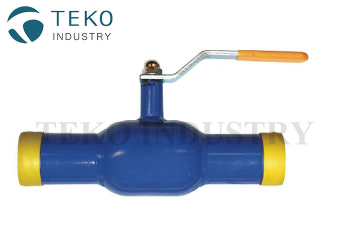 Buried Underground WCB API608 Soft Seated Ball Valve For Gas Distribution